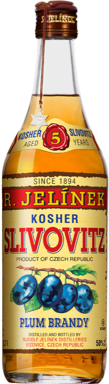 R. Jelinek Slivovitz Gold Aged 5 Years Kosher
